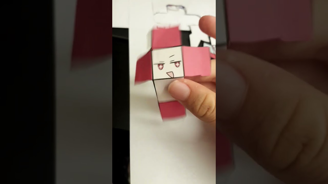 KASANE TETO!! #vocaloid #mesmerizer #papercraft
