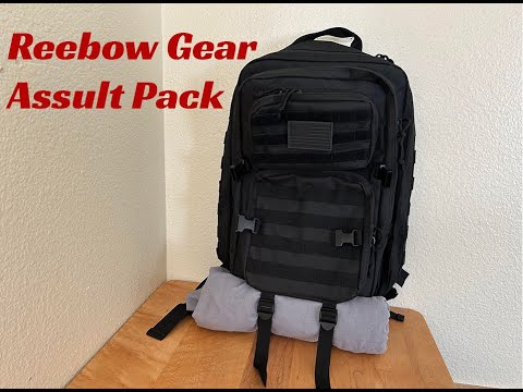 Reebow Gear Military Tactical Backpack Large Assault Pack- Review