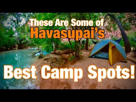 Havasupai - CAMPGROUND (Walkthrough the Most Beautiful Campsite EVER!)