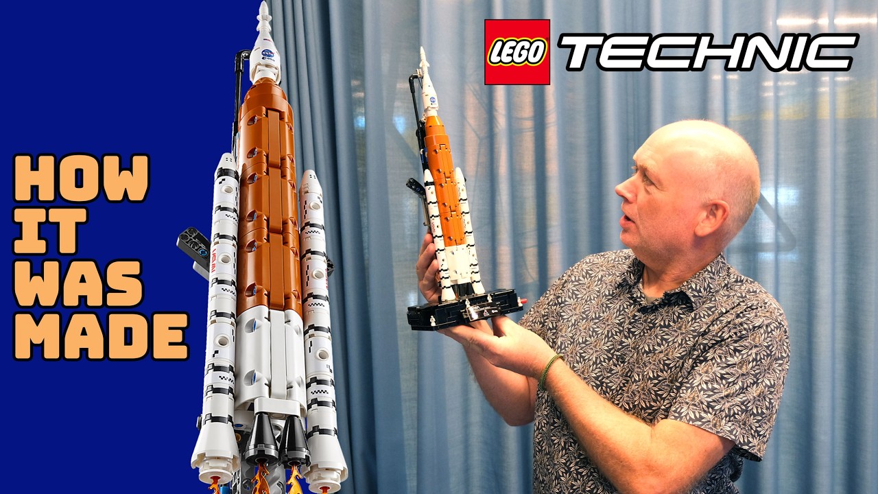 LEGO Technic Designer reveals secrets behind 42221 NASA Artemis SLS Rocket