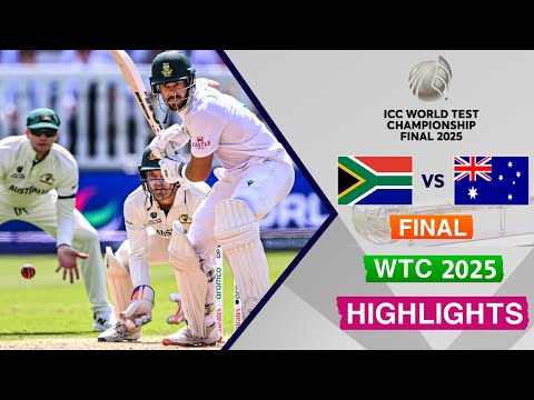 South Africa vs Australia WTC Final 2025 Highlights | World Test Championship | AUS vs SA Highlights