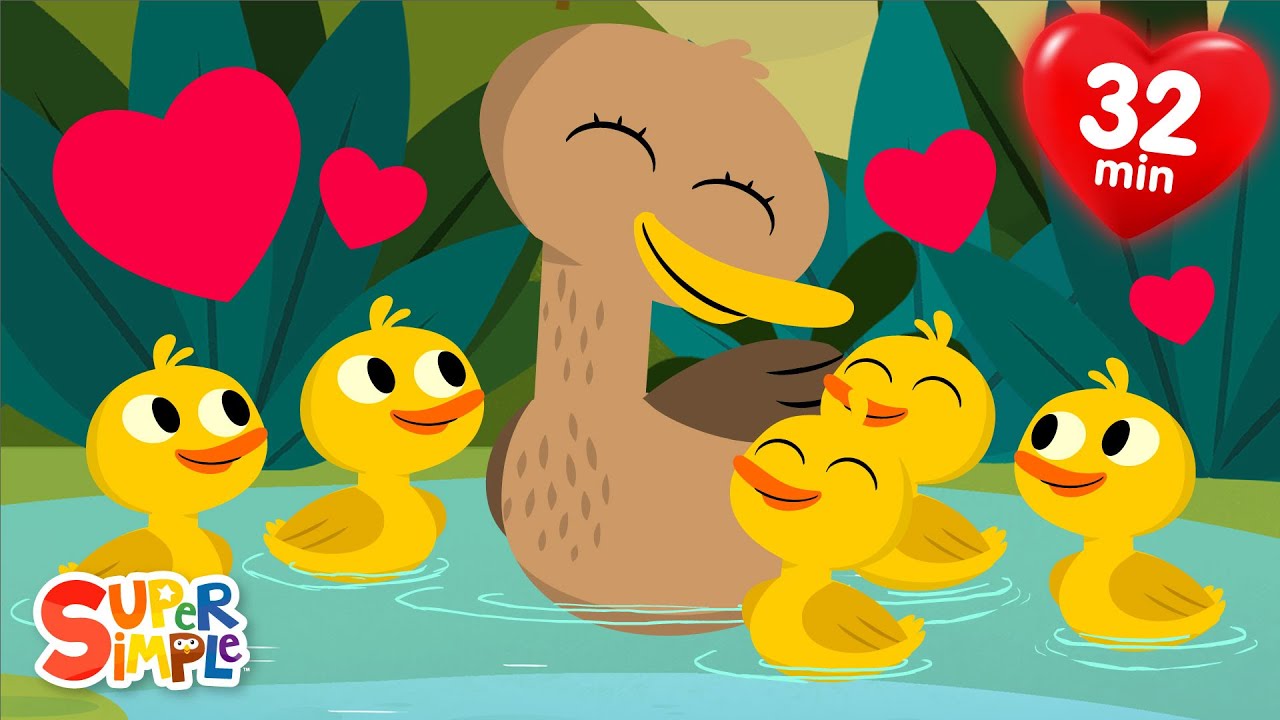 Happy Mother's Day from Super Simple ❤️ | 30 Minutes of Kids Songs | Super Simple Songs