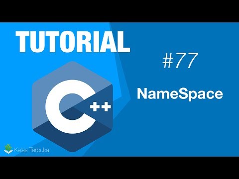 Learn Belajar C Dasar 77 namespace - Mind Luster