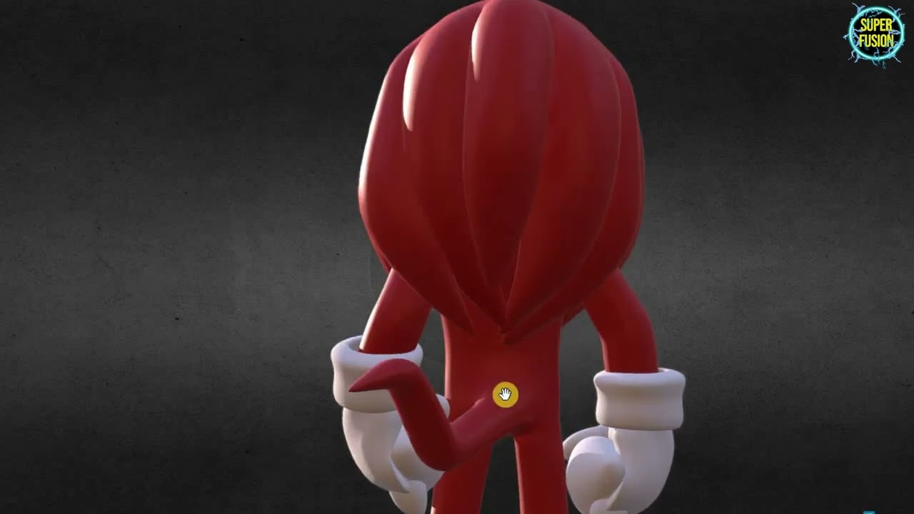 What If Knuckles In 3D Model?