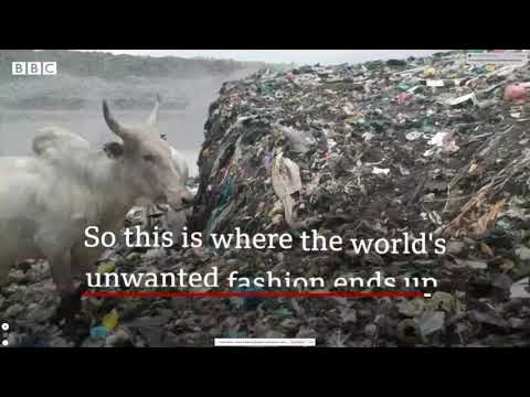 Fast Fashion Where Does It End Up BBC Report