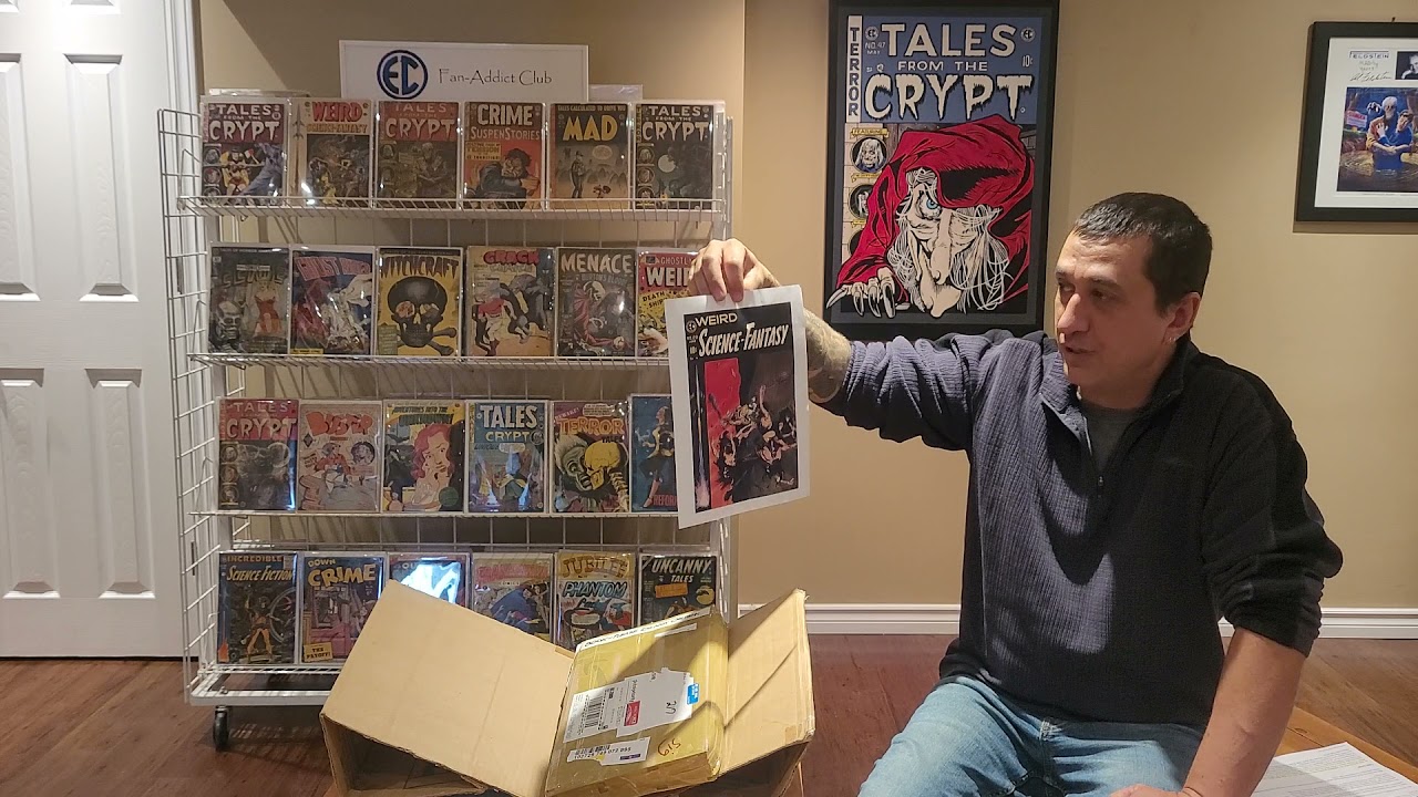 Mystery mail call full of 1946 Canadian comics by Superior / Century - Denis Gifford collection