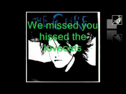 Love Cats with lyrics by The Cure
