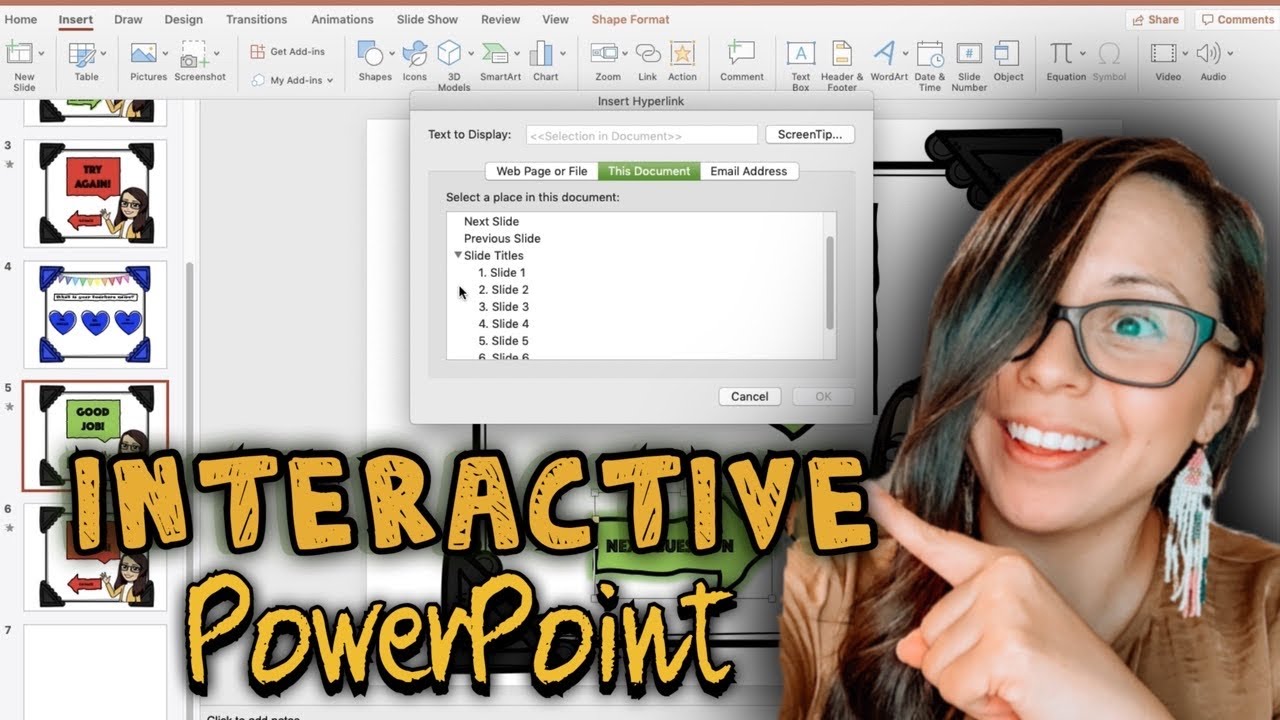 Interactive PowerPoint for Virtual Learning | Teacher Life | How To