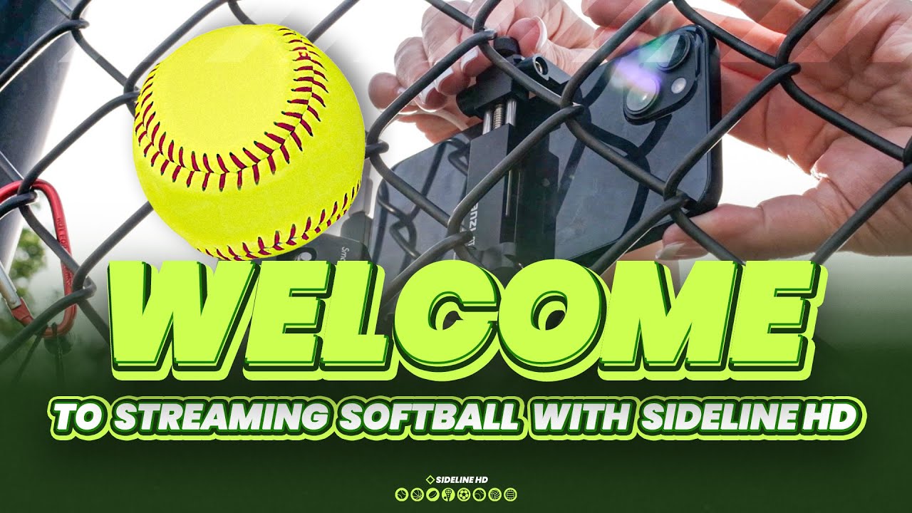 Welcome to Streaming Softball With sidelineHD