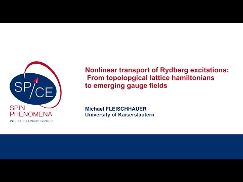 Talks - Dissipative Phases of Entangled Quantum Matter - Michael FLEISCHHAUER, TU Kaiserslautern
