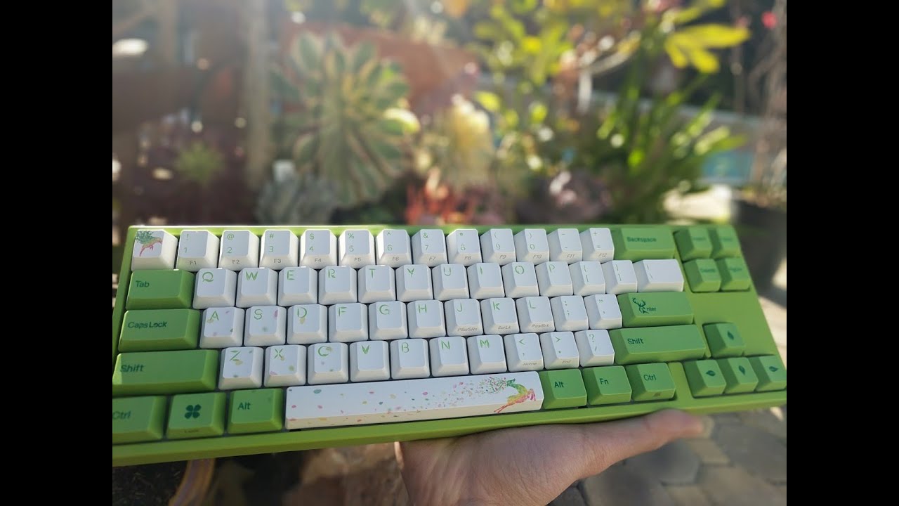 Ducky MIYA Pro Forest Fairy Sound Test (Cherry MX Silver)