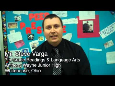 Steve Varga 7th Grade Reading & Language Art at Anthony Wayne Junior High in Ohio