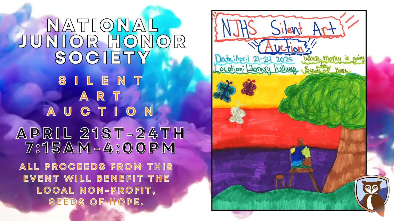 2025 NJHS Art Auction Preview