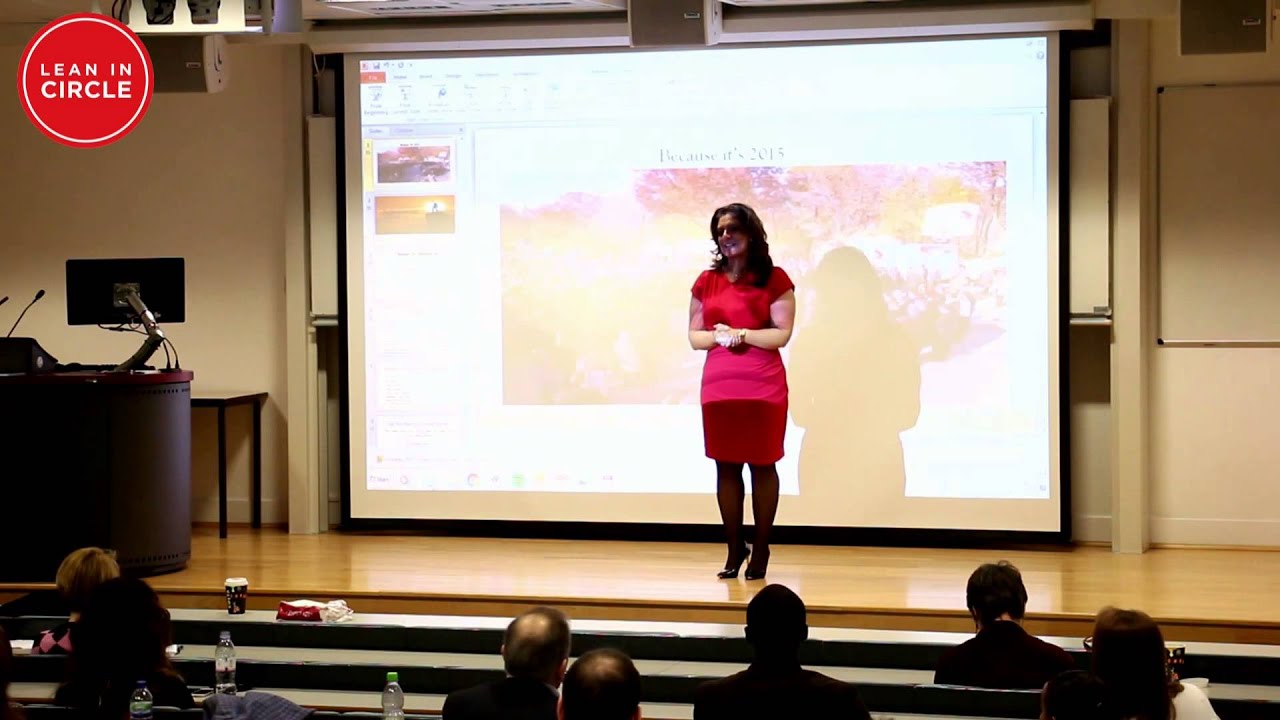 Nisaa Jetha being introduced as the first speaker at the Career Breakthrough Conference 2015