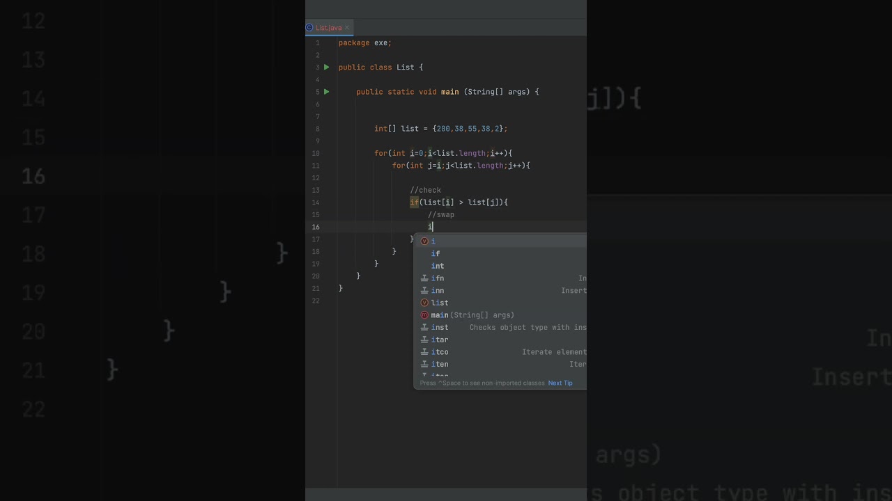 Java Array Sorting Example | Learn to Sort Numbers #java #sorts #sort #array #programming #algorithm