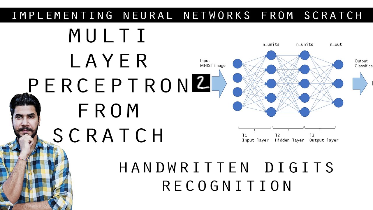 Handwritten Digits Recognition using MLP from scratch (Machine Learning)(Deep Learning)