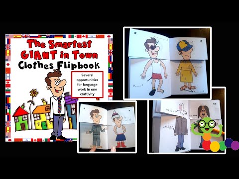 The Smartest Giant in Town - Clothes Flipbook - Kids Club English