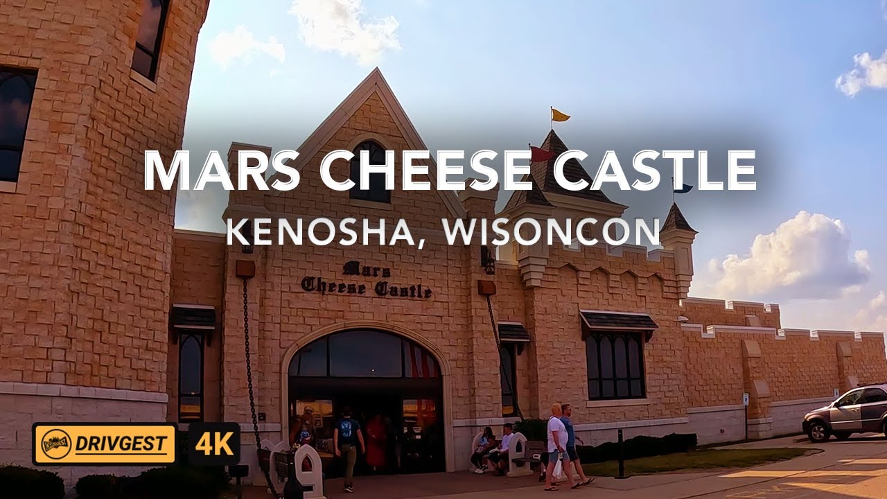 Mars Cheese Castle | Kenosha Wisconsin | Walk Tour | 4k | Drivegest