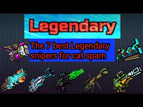 The 7 Best Legendary Snipers For Cat Spamming In PG3D