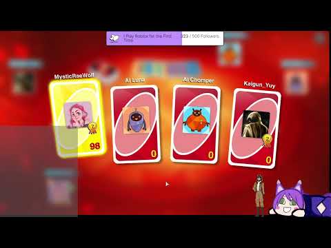 A very scuffed UNO