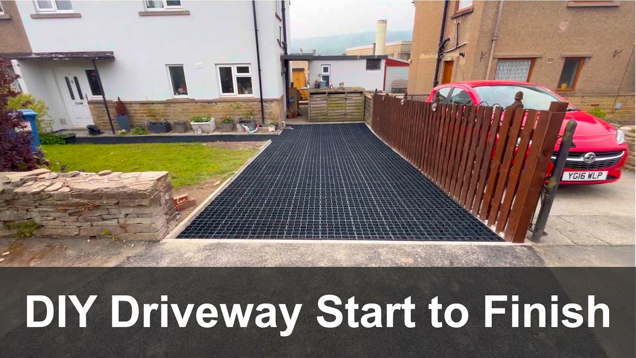 DIY Gravel Grid Driveway – Full Build in Under 12 Minutes + Cost Breakdown