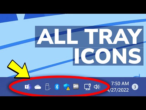 How to Show all Tray Icons on Windows 11