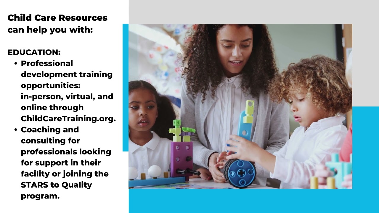 Child Care Resources: An overview of services