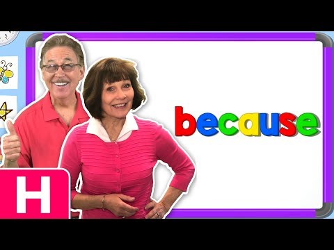 Jan Richardson Sight Words | Level H | Because | Jack Hartmann