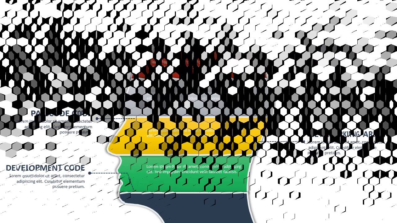 Online Shopping PowerPoint Template: Stunning Target Market Infographic Presentation