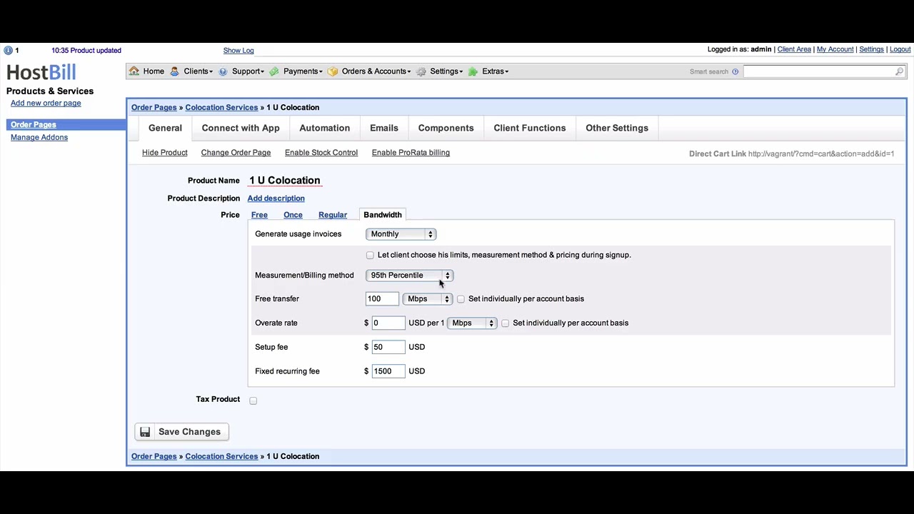 HostBill Overview: Data Centers