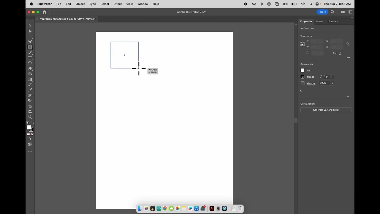 How to Use the Rectangle Tool Adobe Illustrator