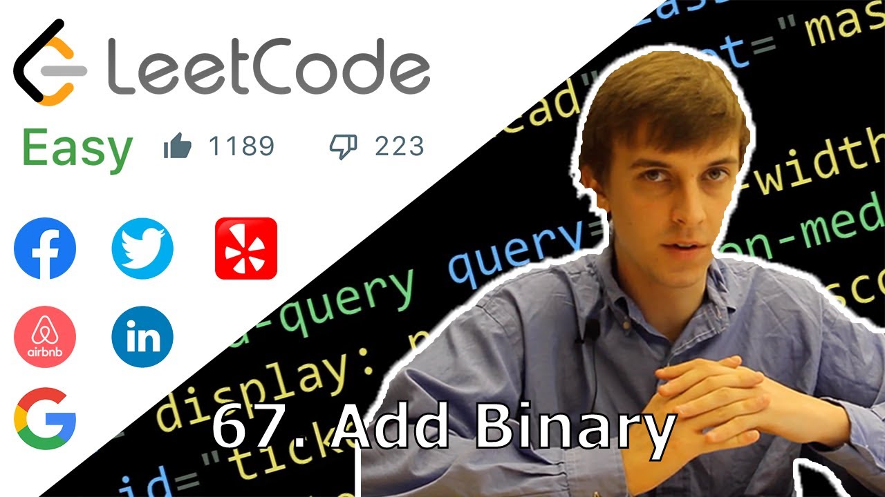 LeetCode 67. Add Binary Solution Explained - Java