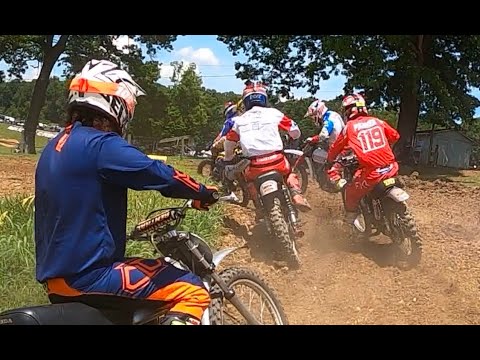 20250621 AHRMA National Motocross at Muddy Creek Raceway - Sportsman 125 Expert - Moto 2