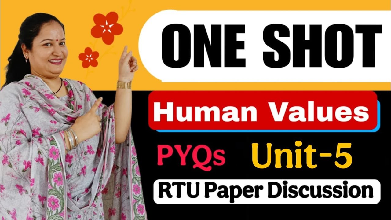 Understanding of harmony on Professional Ethics ,Natural Acceptance|Unit-5| Human Values|Dr. Rekha☺️