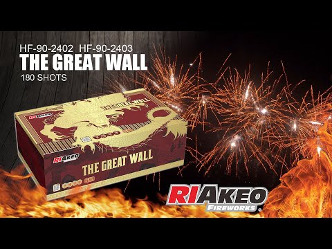 THE GREAT WALL HF-90-2402 HF-90-2403 30mm | RIAKEO FIREWORKS
