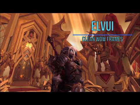 World of Warcraft Clean UI Example - ElvUI with Weak Auras
