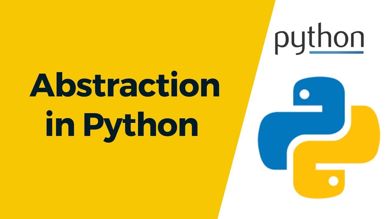 Python Tutorial 25 - Abstraction in Python