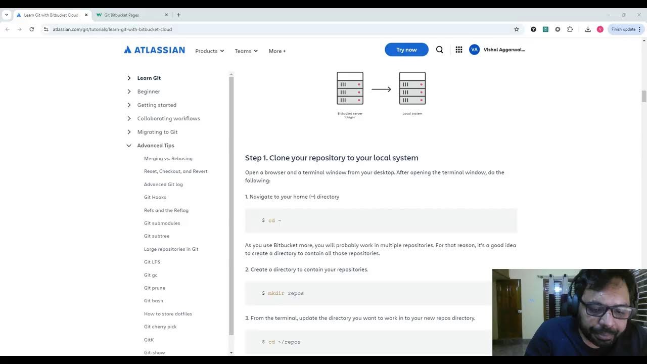 Learn Git with Bitbucket Cloud