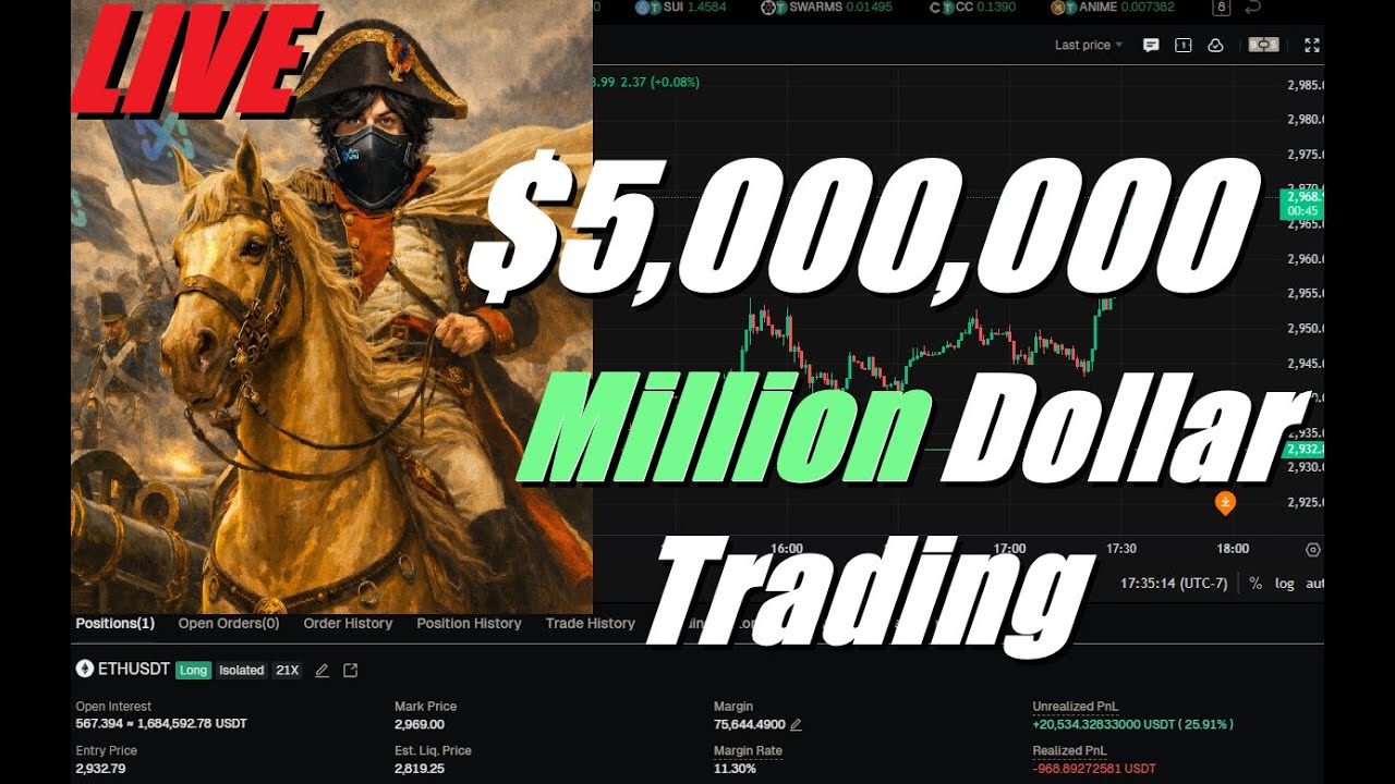 LIVE - $5,000,000 Million Dollar Trade