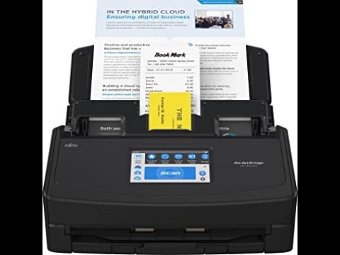 Review Fujitsu ScanSnap iX1600 Versatile Cloud Enabled Document Scanner for Mac or PC 2021