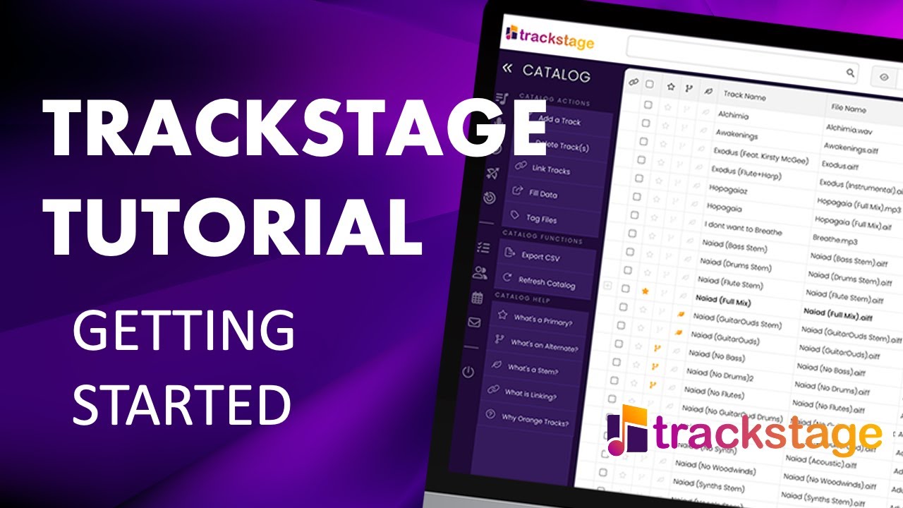 TrackStage | Getting Started