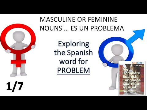 How to know if a Spanish word is masculine or feminine. El problema.