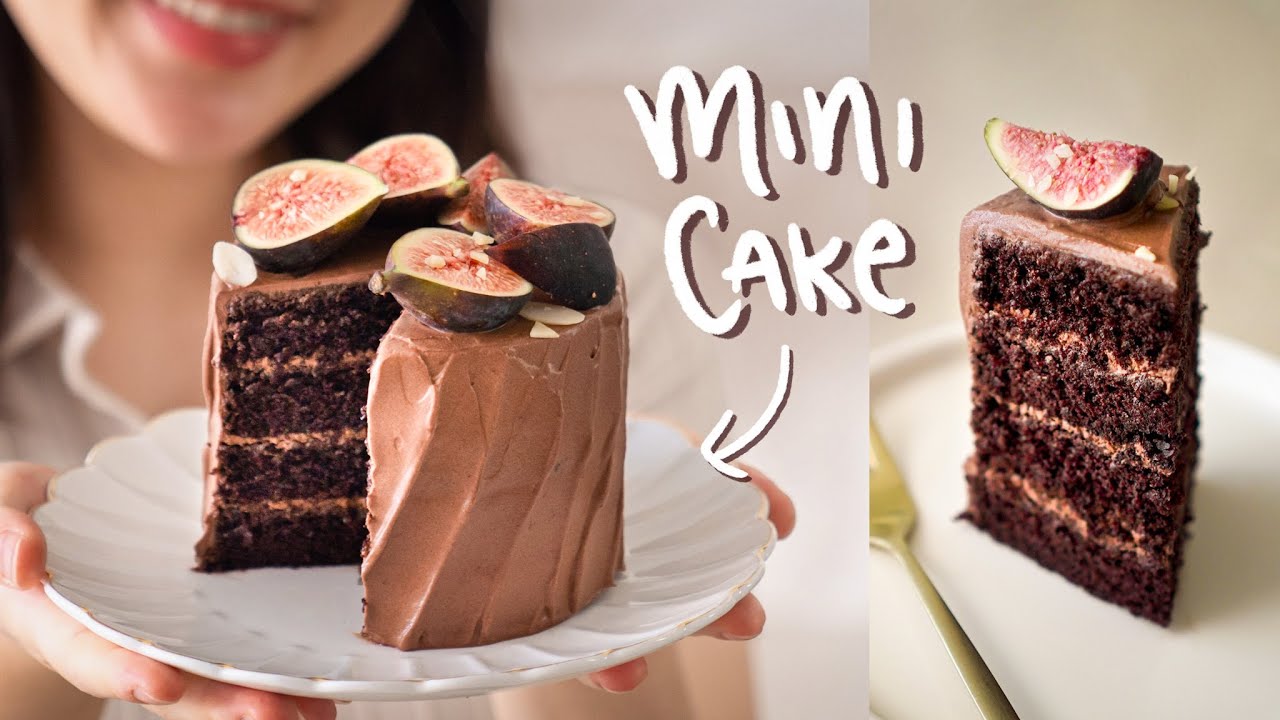the mini chocolate cake recipe | easy single serving cake