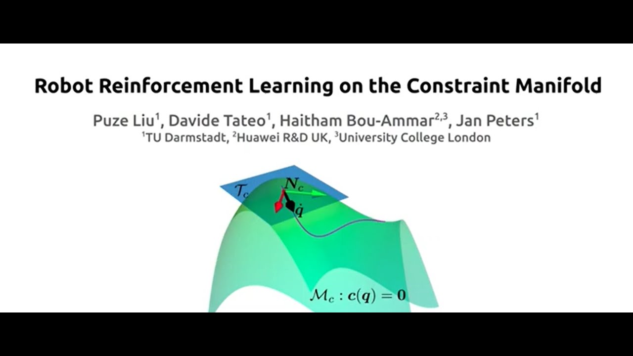 Safe Reinforcement Learning| Robotics| Machine Learning