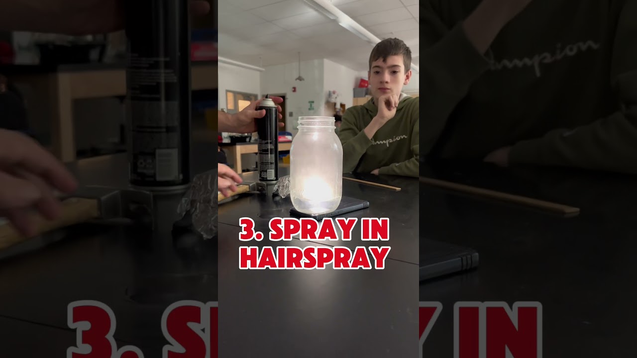 Cloud in a Jar 🌧️ Easy DIY #Science #Experiment