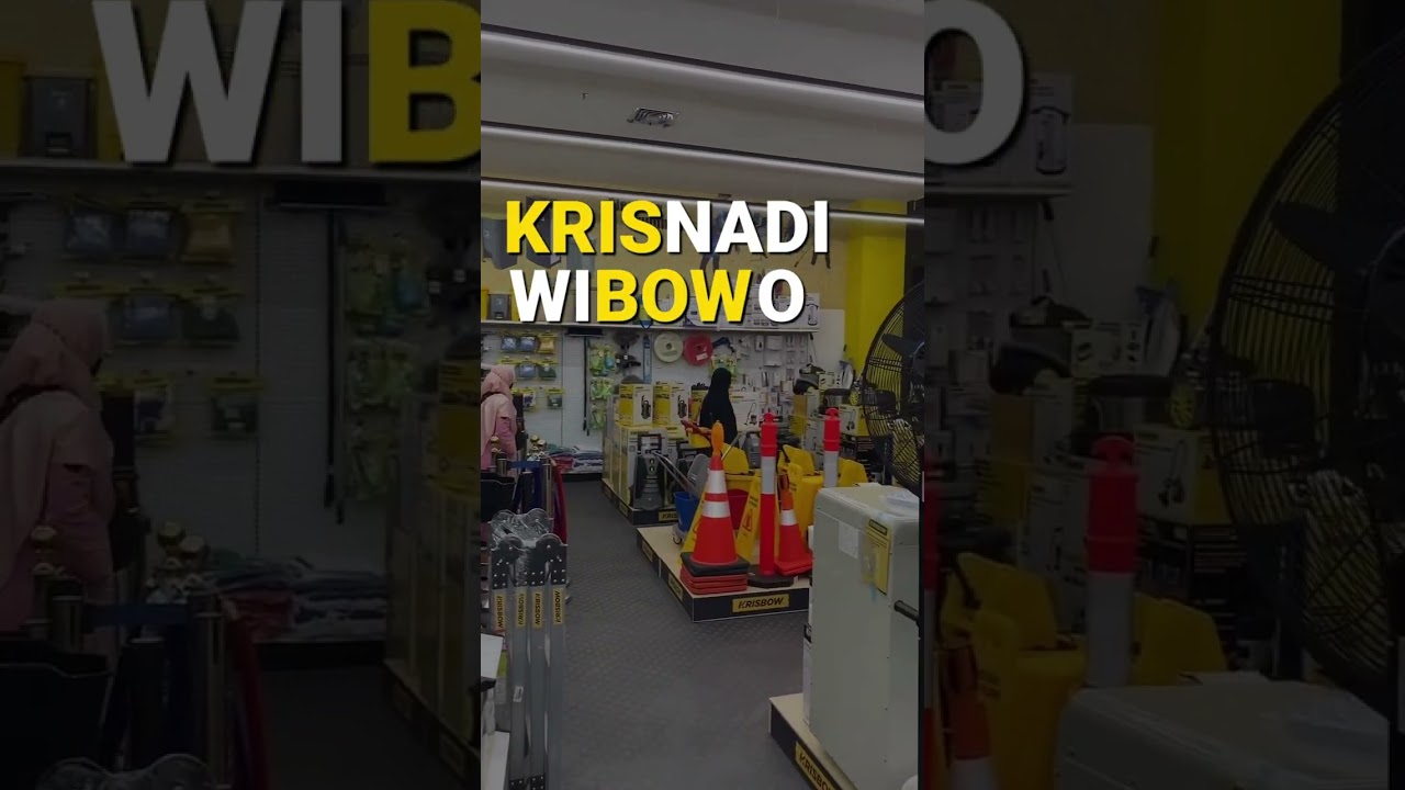 Sering Dikira Brand Luar, Ternyata Krisbow Asli Indonesia! Begini Kisahnya!