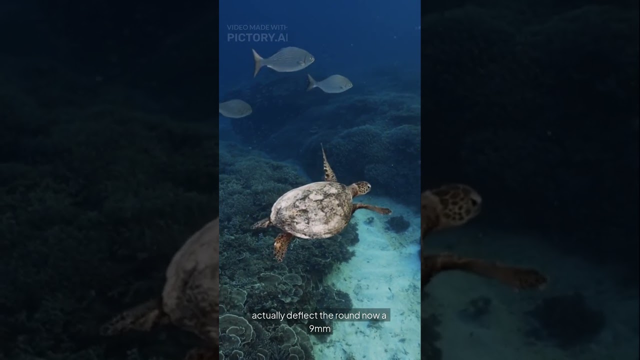 Turtle Shells Are Actually BULLETPROOF #shorts #royaltyside #facts