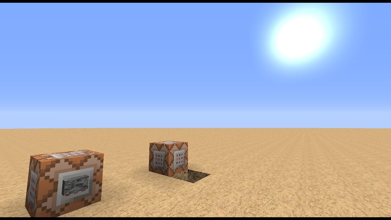 Learn Command Blocks (Introduction)