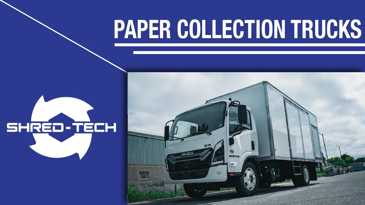 Paper Collection Trucks | Shred-Tech