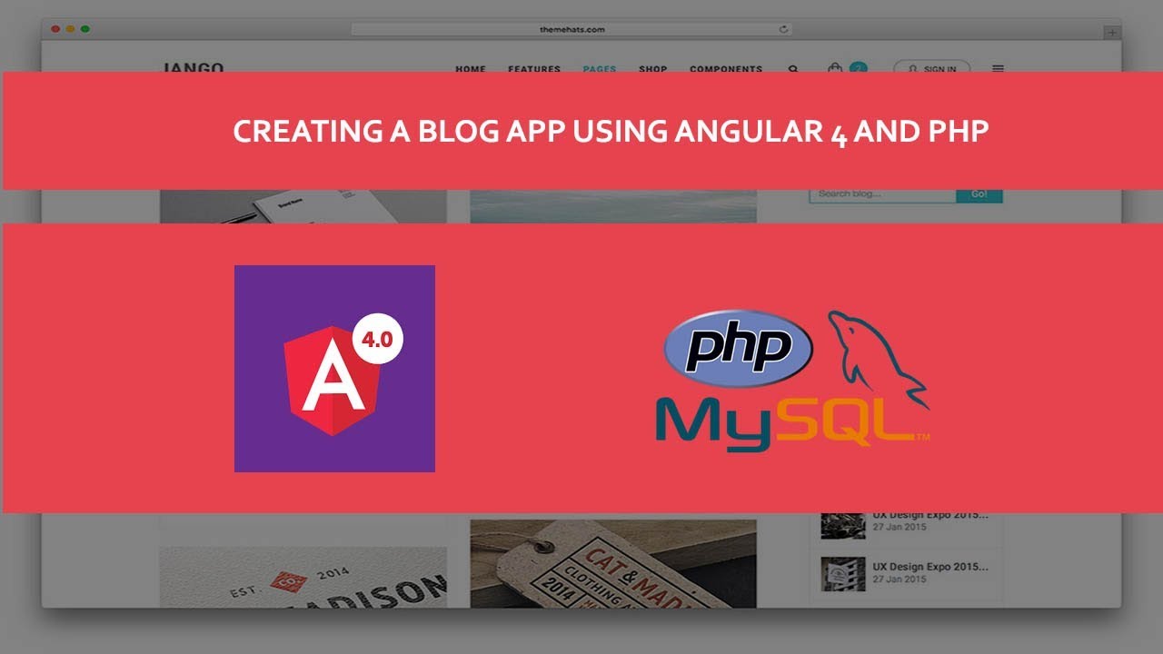 Creating Blog Application Using Angular 4 & PHP - Part 1
